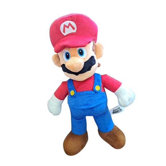 Nintendo | Toys | Nintendo Red And Blue Mario Plush Stuffed Animal ...